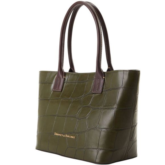 Dooney & Bourke | Bags | Dooney Bourke Denison Small Russel Olive ...